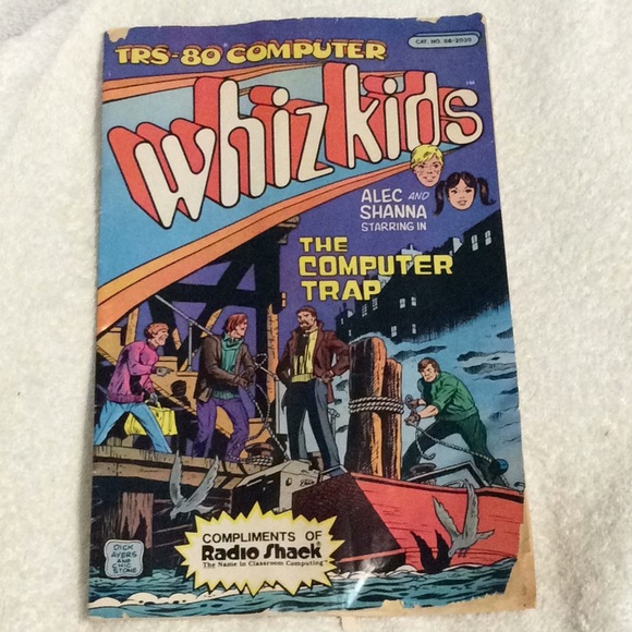 Radio Shack | Other | Vtg 984 Trs 8 Computer Whiz Kids Comic Book ...